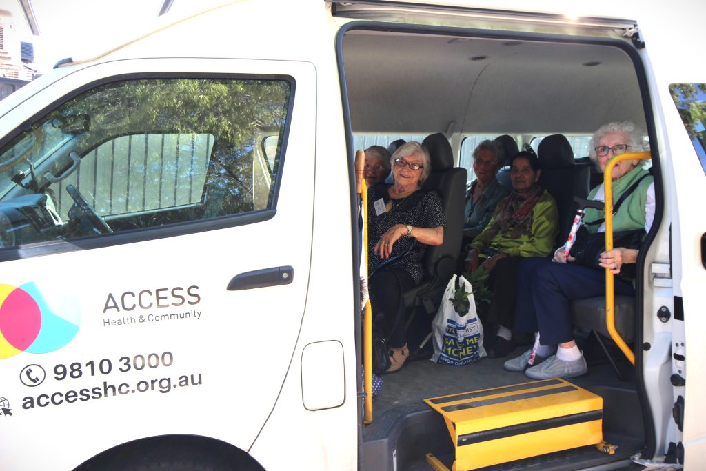 Access volunteer transport service | AccessHC